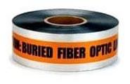3M 408-R-6X1000FT Scotch Detectable Buried Barricade Tape, Caution ...