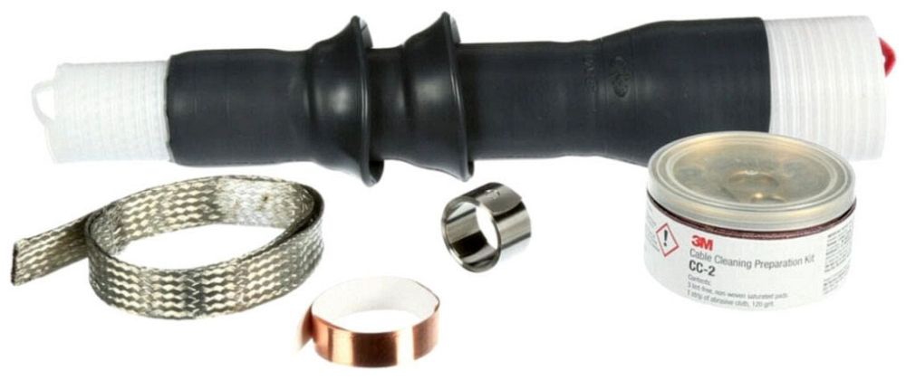 3M 7622-S-2 Cold Shrink QT-III Termination Kit, Tape, Wire, Unishield ...