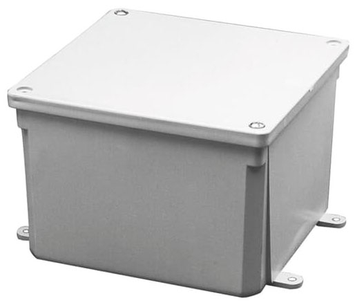 CARLON E989N-CAR 8X8X4 PVC JCT BOX | Gordon Electric Supply, Inc.