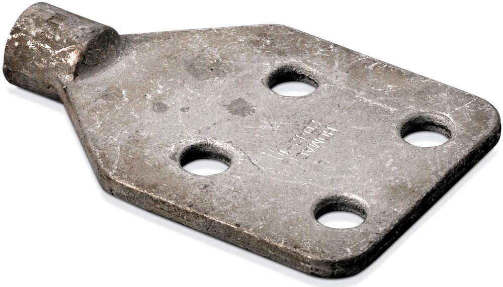 Blackburn 2042-18 Copper Transformer Spade 1" Stud-4-Hole Pad | Gordon ...