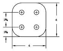 Blackburn 7MM1-100-4NN-SS Bronze Bolted Substation Terminal Straight ...