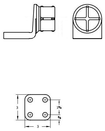 Blackburn AWF-G-4N Weld Al Terminal 1-1/4" Pipe 4N | Gordon Electric ...
