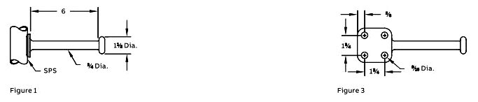 Blackburn AWGS-4N Alum Welded Substation Ground Stud 3/4" | Gordon ...