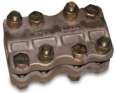 Blackburn KC-E Bronze Bolted Substation Coupler Straight | Gordon ...