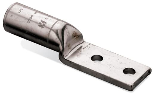 Blackburn SL-400-NK Copper Tin Plated Compression Stack Lug 2-Hole, 400 ...