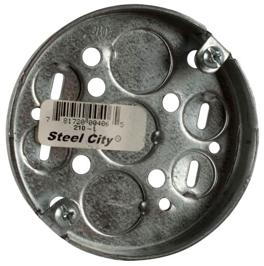 Bowers 210-L 3-1/4 Pancake/Ceiling Box | Gordon Electric Supply, Inc.