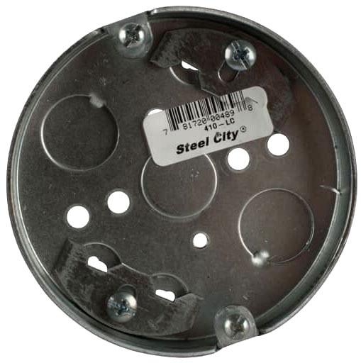 Bowers 410-LC 4"" Pancake Box & Clamp | Gordon Electric Supply, Inc.