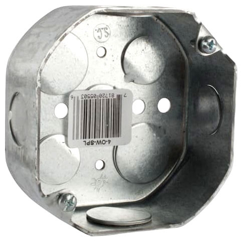 Bowers 4-OW-SPL 4X1-1/2D Octagon Box | Gordon Electric Supply, Inc.