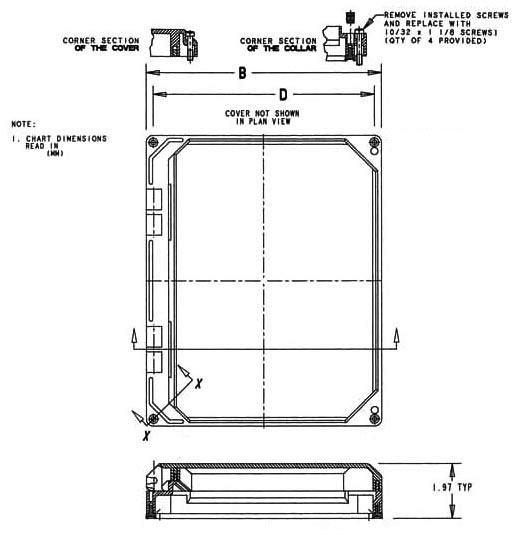 Carlon NI64W 6X4 Hinge Window Kit | Gordon Electric Supply, Inc.