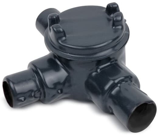 Ocal GUAT59-B Conduit Box T-Type 1-1/2"" Opening 5"" Blue | Gordon ...