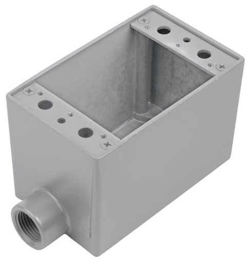 Red Dot AFS-1 1/2"" 1-Gang Threaded FS Box | Gordon Electric Supply, Inc.