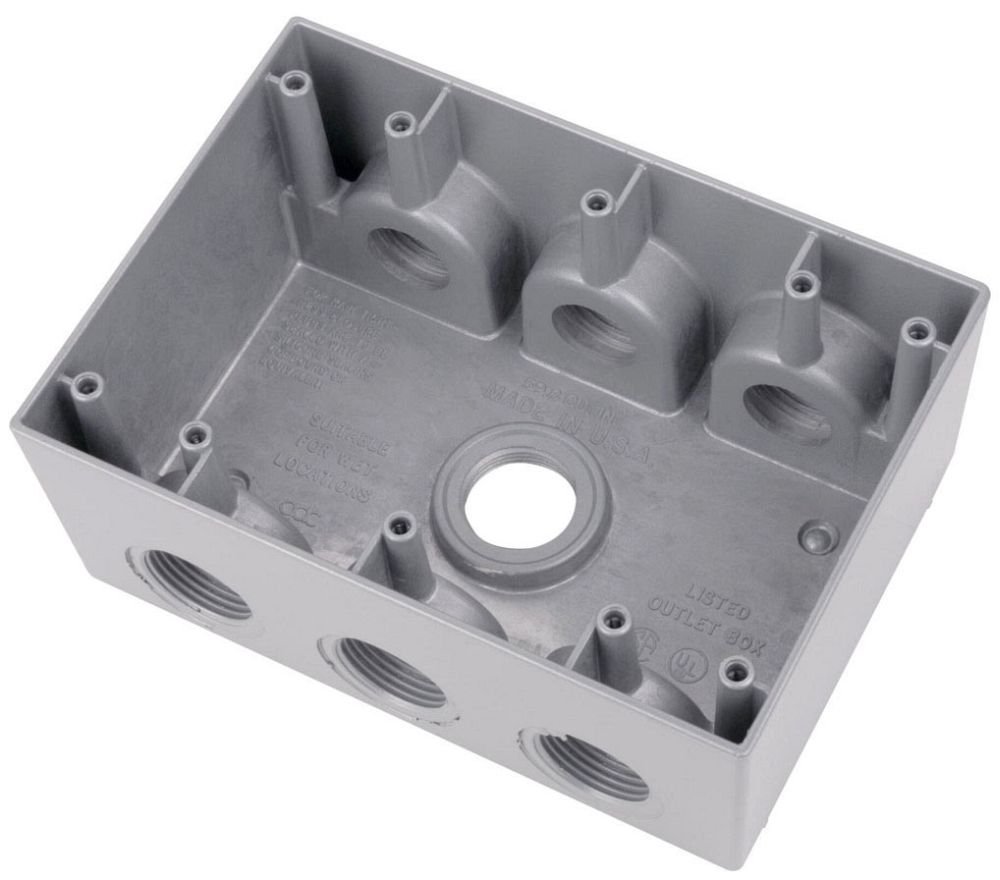 Red Dot B37D30G 3-Gang Weatherproof Box | Gordon Electric Supply, Inc.