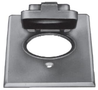 Red Dot CCPO 1-Gang Weatherproof Receptacle Cover | Gordon Electric ...