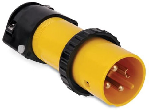 R&S 9P54U4 3P4W 50A 480V PLUG | Gordon Electric Supply, Inc.