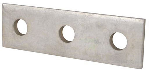 Superstrut AB207 3-Hole Splice Plate Length 5-3/8 Steel | Gordon ...