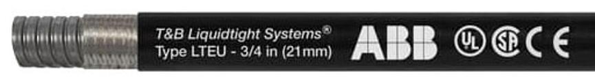 T&B LTEUS04B-J Liquidtight Flexible Metallic Conduit Emc Standard Ul 1 ...