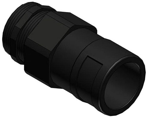 T&B NVNV-N022 Fitting Straight 1/2Npt Nw12 Pa6/Br Ip68 Black | Gordon ...