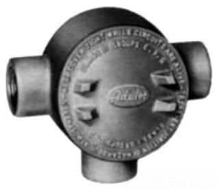 ADALET XJAT-36 EXPLOSION-PROOF MULTI-HUB JUNCTION BOX"T" / 3/4" NPT ...