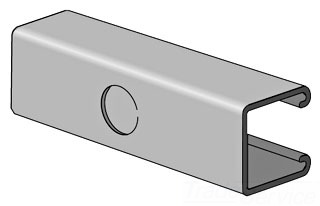 P-STRUT PS-200-K06-10-GR CHNL W/KO | Gordon Electric Supply, Inc.