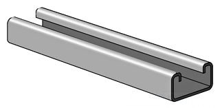 P-STRUT PS-500-20-GR 14GA CHANNEL | Gordon Electric Supply, Inc.