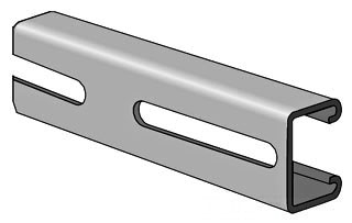 P-STRUT PS-500-S-20-PL Sltd Chnl | Gordon Electric Supply, Inc.