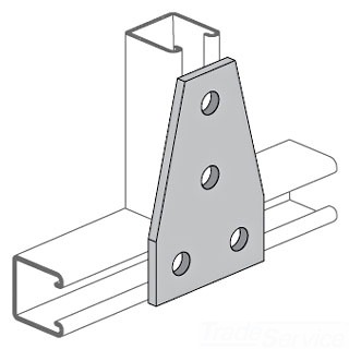 P-STRUT PS-747-EG 4HL FLAT CONN | Gordon Electric Supply, Inc.