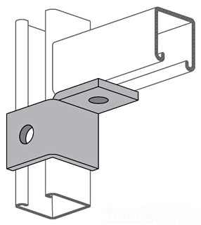P-STRUT PS-922-RH-EG 2HL CRNR CONN | Gordon Electric Supply, Inc.