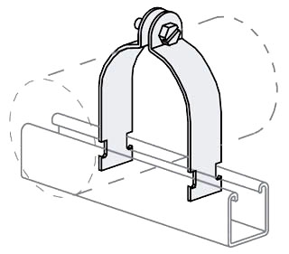 P-STRUT PS-1000-2-ZD EMT CLAMP | Gordon Electric Supply, Inc.