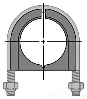 P-STRUT PS-UB-12-EG U-Bolt Clamp | Gordon Electric Supply, Inc.