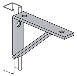 P-STRUT PS-732-12-EG 12IN SHLF BRKT | Gordon Electric Supply, Inc.
