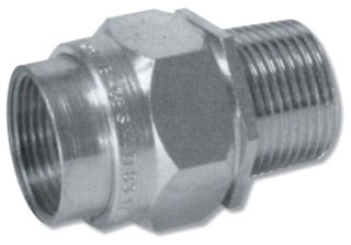 APPLETON 500046 ATX UNION 1 MALE/FEMALE BRASS | Gordon Electric Supply ...