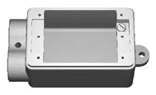 Appleton FSS2 Junction Box 1-Gang FS | Gordon Electric Supply, Inc.