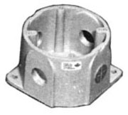 APPLETON BKXD2A ROUND JCT BOX 3/4 HUB CANADA | Gordon Electric Supply, Inc.