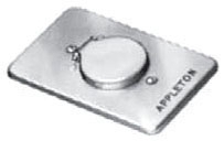 APPLETON FSK-1R-T 1G RND FL RCPT COVER | Gordon Electric Supply, Inc.