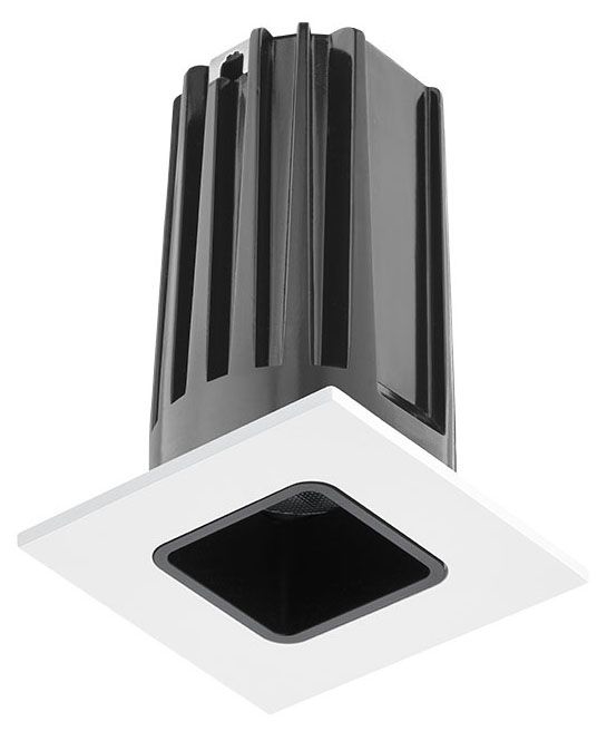 Juno 2LEDTRIMG2SQ30K90CRISPBWH 2"" Trim Assembly Square Downlight ...