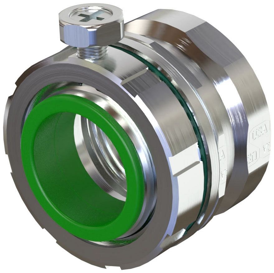 American Fittings AH300BS 3"" Hub Water Tight Steel USA w/Ground Screw ...