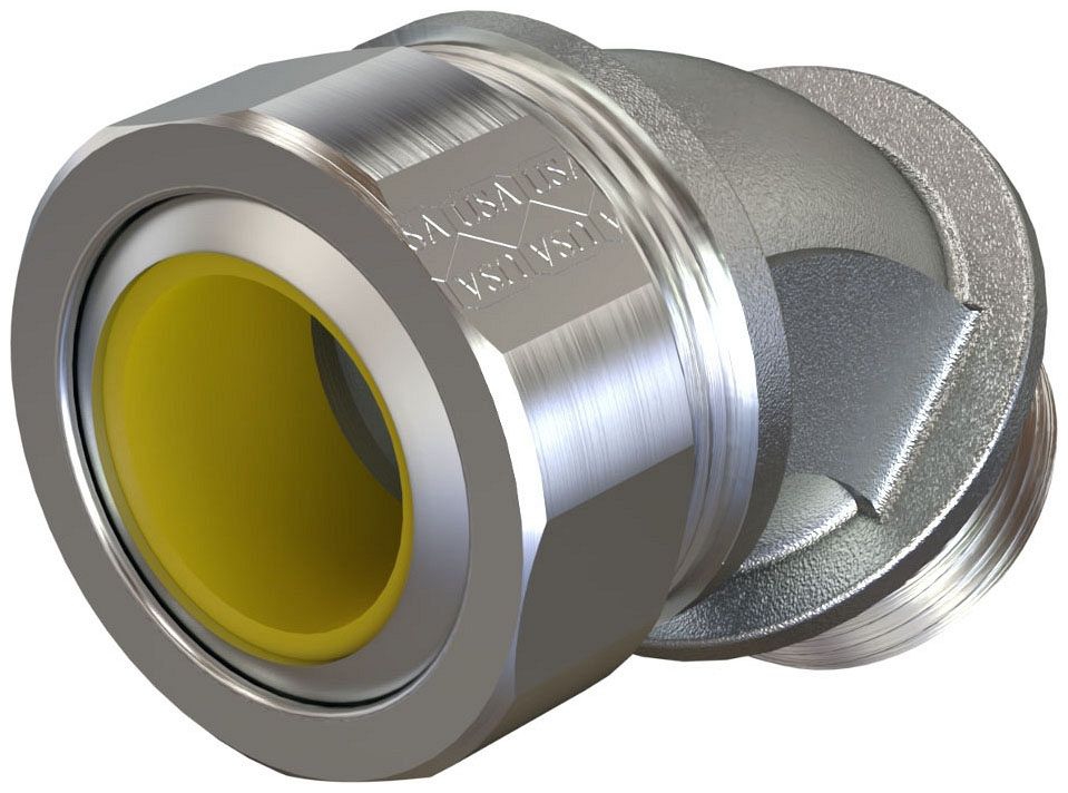 American Fittings CG75B75045 3/4"" 45-Deg Cord Grip Connector USA Cord ...