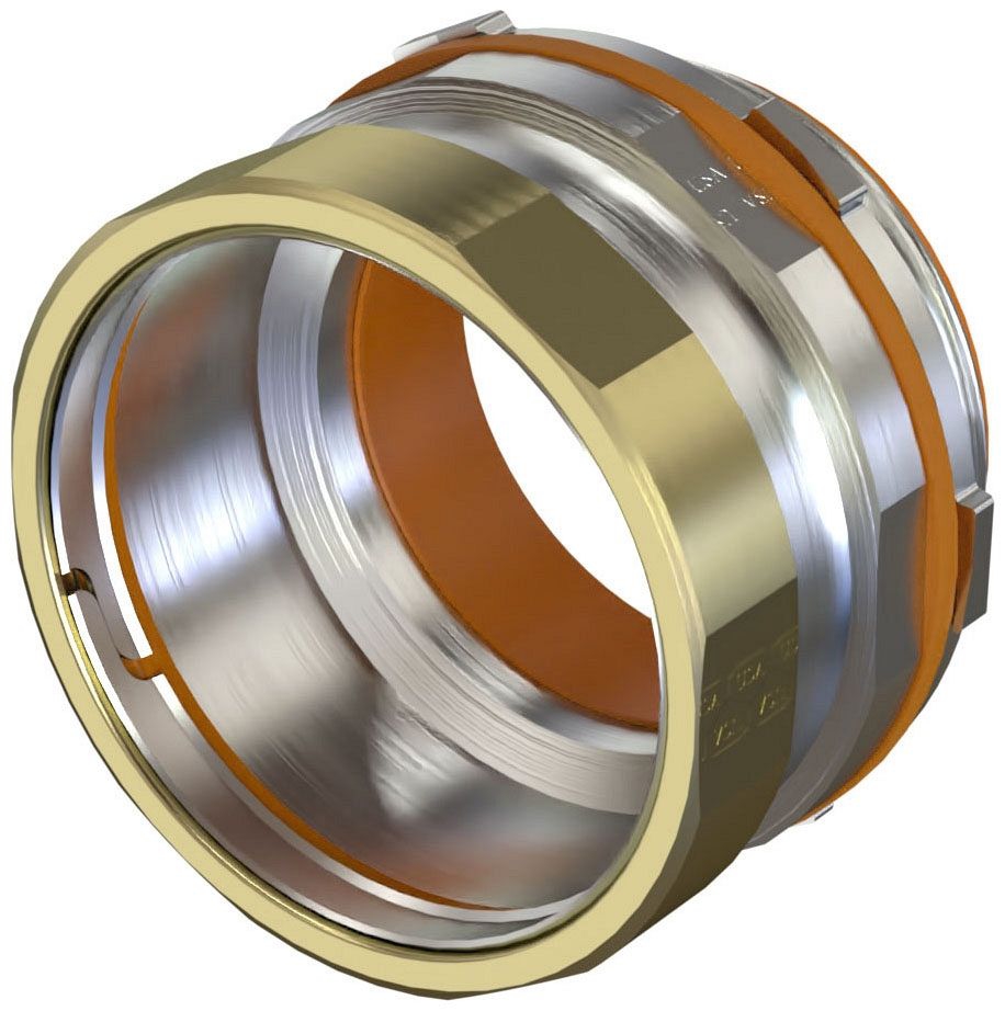 American Fittings ERC250CONNRT 2-1/2"" EMT Rigid Dual Rated Compression ...