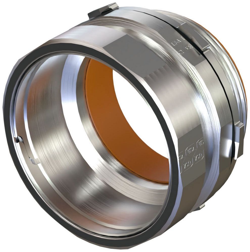 American Fittings ERC400CONN 4"" EMT Rigid Dual Rated Compression Connector Steel USA | Gordon ...