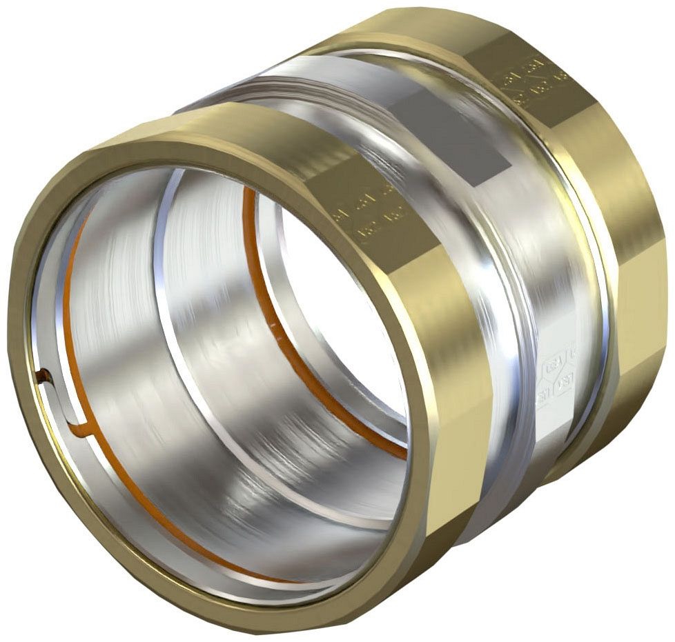 American Fittings ERC400CPLGRT 4"" EMT Rigid Dual Rated Compression ...