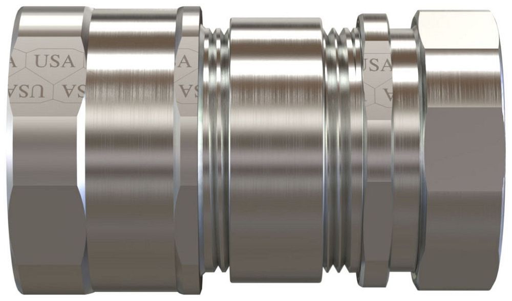 American Fittings FLXEMT125 1-1/4"" Flex Adapter EMT Compression To ...