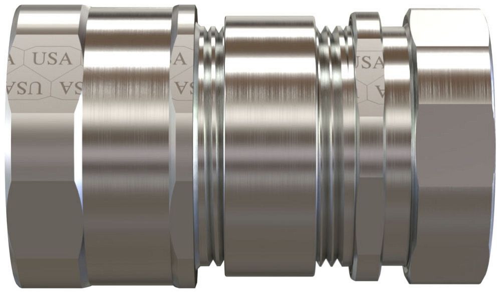 American Fittings FLXERC250 2-1/2"" Flex Adapter EMT Rigid Compression ...