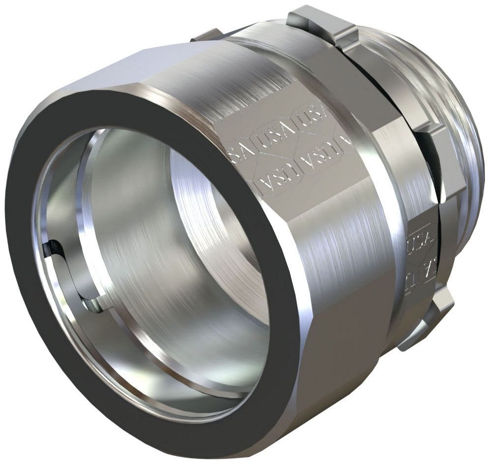American Fittings NT2755 2"" Rigid Compression Connector Steel USA ...