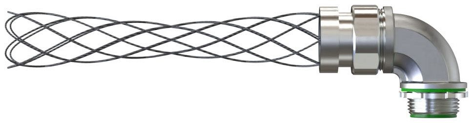 American Fittings STR-7590GT 3/4"" 90D Liquidtight Connector w/Mesh ...