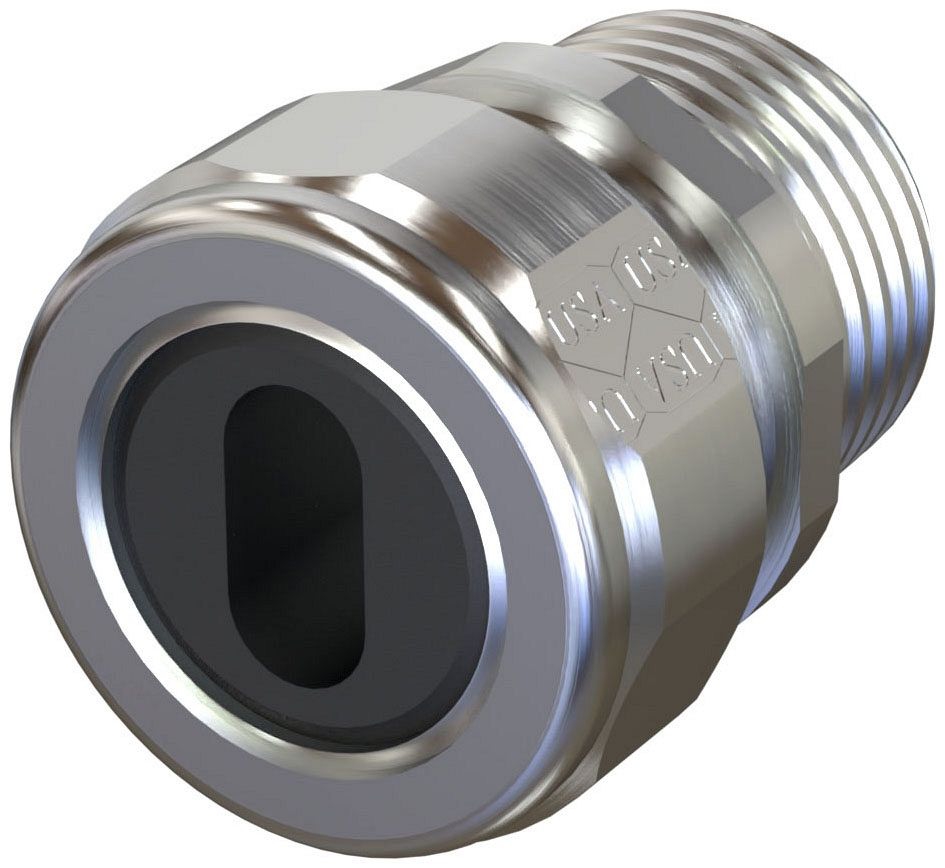 American Fittings UF50 1/2"" Underground Feeder Cable Connector Steel ...