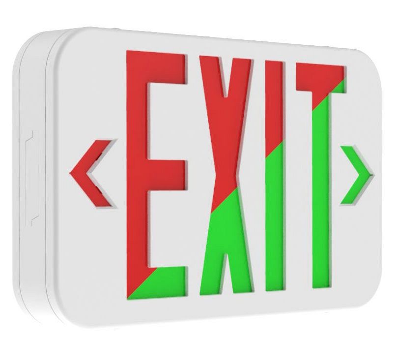 Compass CEGRC LED Emergency Exit Sign | Gordon Electric Supply, Inc.