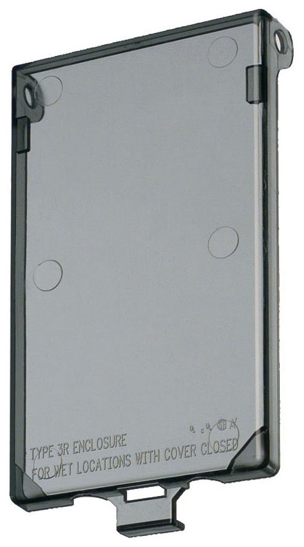 Arlington DBVC In Box Replacement Cover Clear, 1-Gang , Vertical ...