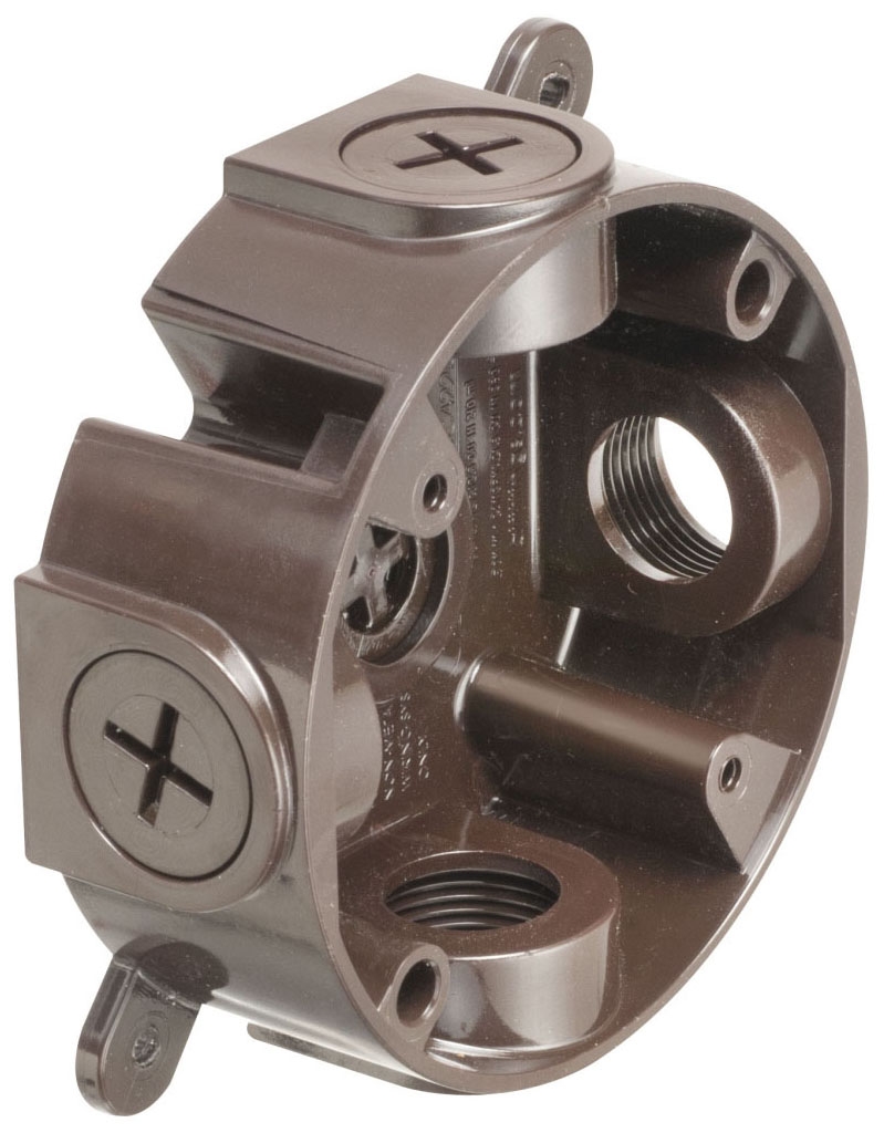 Arlington FBC4225BR Bronze Raintight Fanbox | Gordon Electric Supply, Inc.