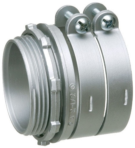 Arlington L4210 4" Str Flex Connector | Gordon Electric Supply, Inc.