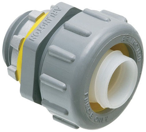 Arlington NMLT50 1/2" Str Non-Metallic Liquidtight PVC Connector ...